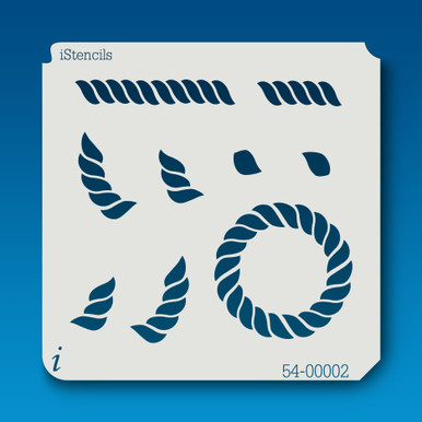 54-00002 rope parts stencil - iStencils
