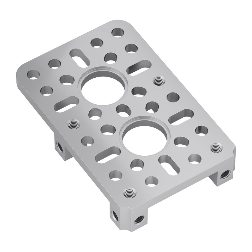 1201 Series Quad Block Pattern Mount (43-4) - goBILDA