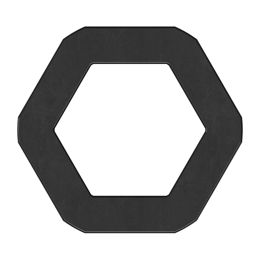 8mm REX™ Plastic Spacer (12mm REX OD, 12mm Length) - 12 Pack - goBILDA
