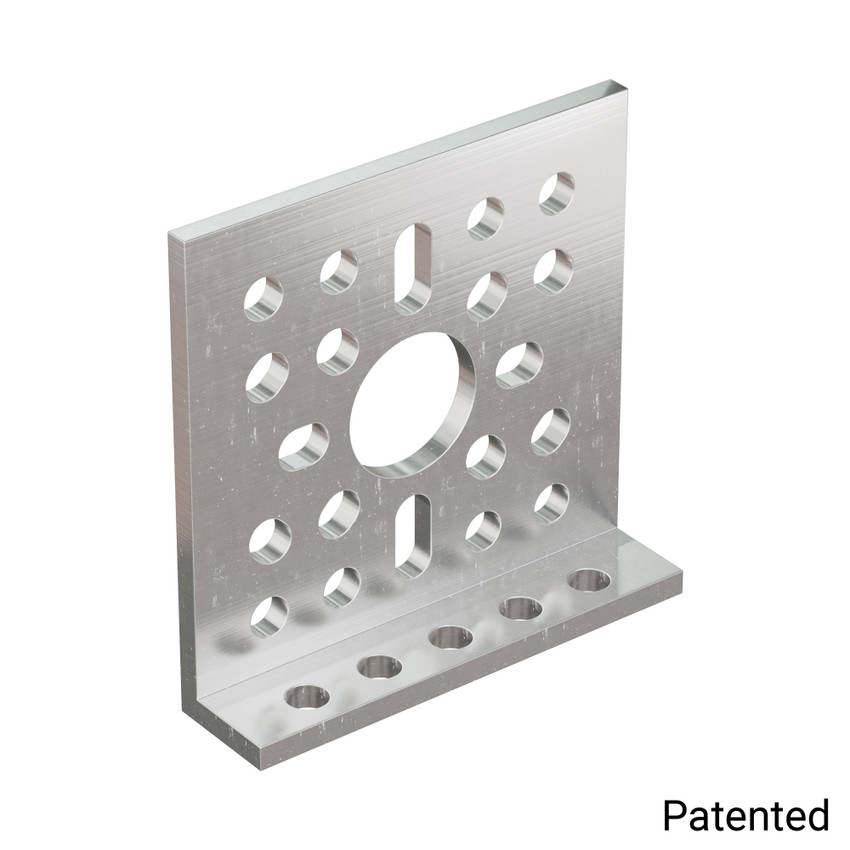 1112 Series Low-Side L-Channel (1 Hole, 48mm Length) - goBILDA
