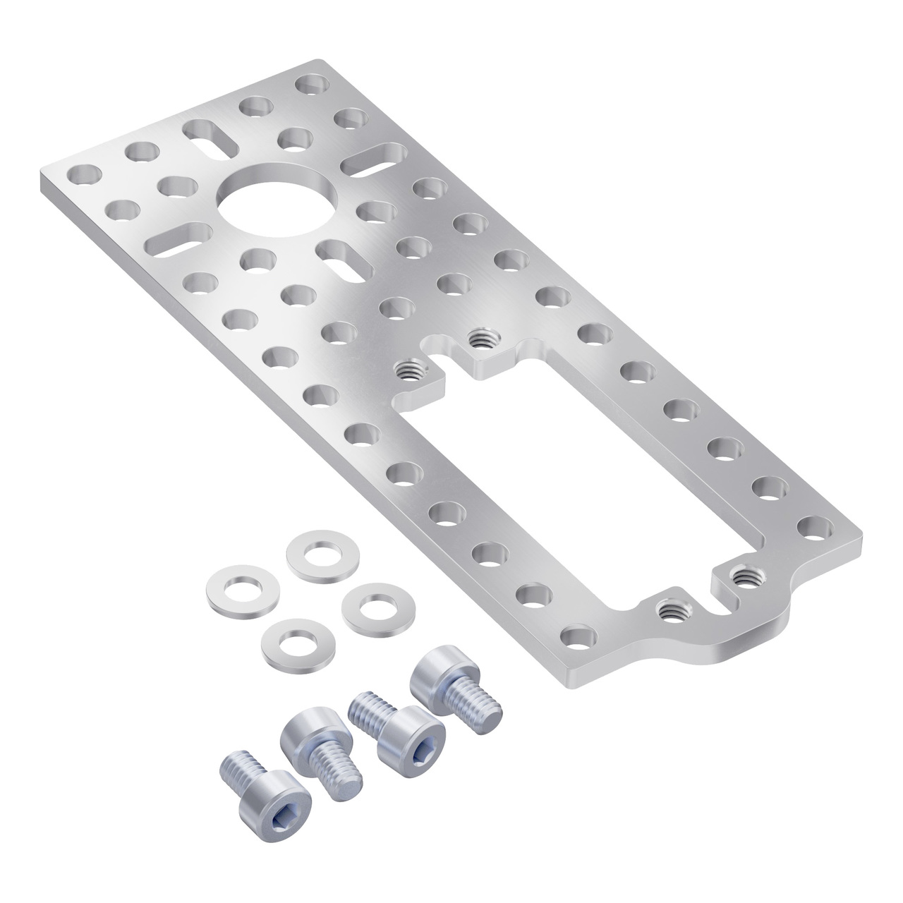 1800 Series Servo Pattern Plate For Standard Size Servos Gobilda