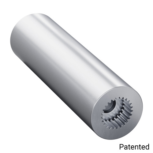 10mm Round Servo Shaft (25 Tooth Spline, 36mm Length) - goBILDA