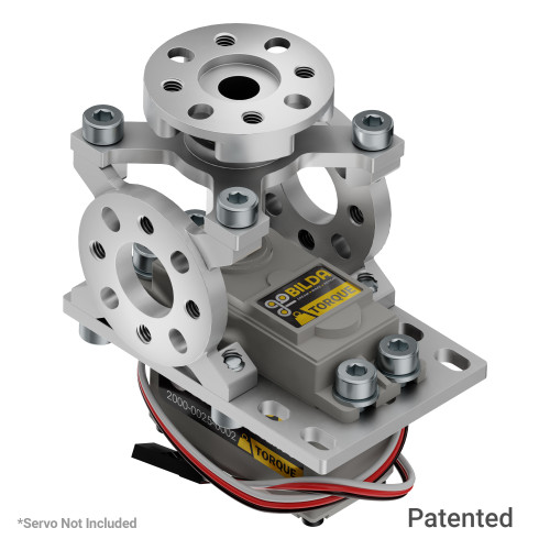Servoblock® Standard Size 25 Tooth Spline Hub Shaft Gobilda