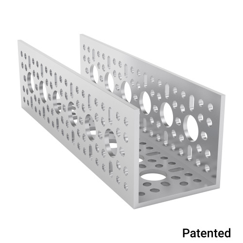 1120 Series U-Channel (6 Hole, 168mm Length) - goBILDA