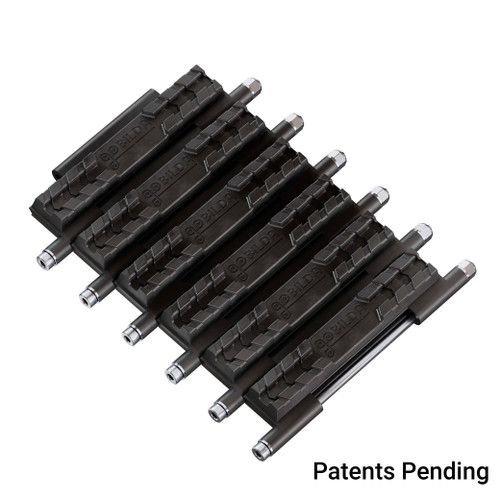 Badlands Tank Track (24mm Pitch, 112mm Width, Rubber Tread) - 6 Pack ...