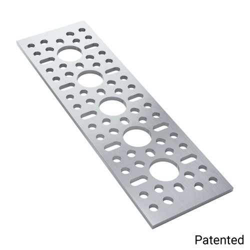 1123 Series Pattern Plate (1 x 5 Hole, 43 x 144mm) - goBILDA