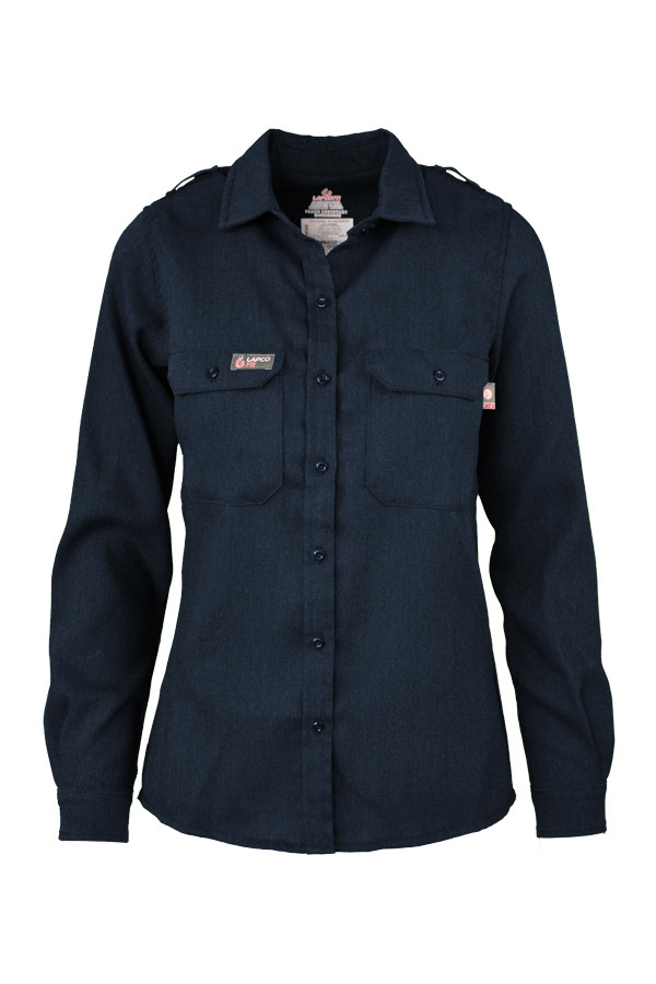 Ladies FR Uniform Shirts 5oz. TecaSafe One® Inherent-Assorted Colors Colors
