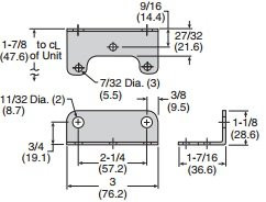 Parker FRL PS09921 Air Prep Mounting Bracket| Next Day Fittings
