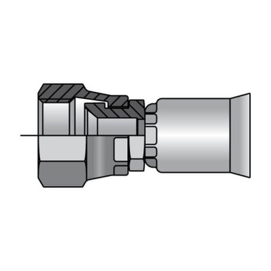 Parker Parflex 10691N-4-4 Crimp Hose Fitting| Next Day Fittings