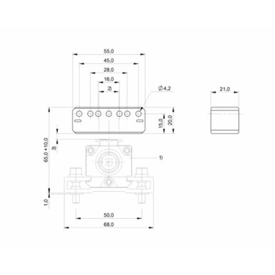 Balluff BAM014T BTL5-P-5500-2 Sensor Accessory