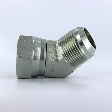 Parker 16 V6X-S Swivel Nut 45 Deg Elbow 1 JIC Steel| Next Day Fittings