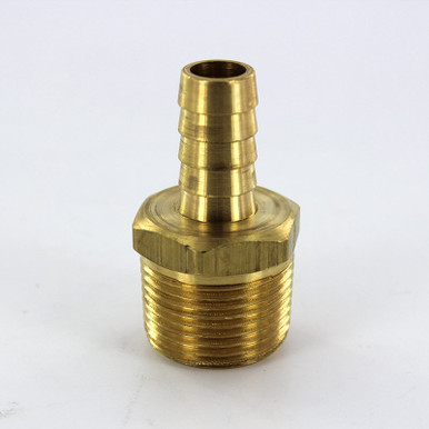 Parker 125HBL-8-12 Hose Barb Male Connector 1/2 ID Hose X 3/4 NPT ...