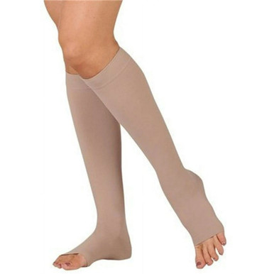 JUZO 3500 Dynamic 20-30 mmHg Open Toe Short Knee Socks - Free Shipping