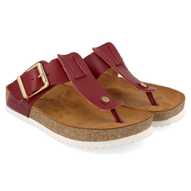 HAFLINGER Cora Bordeaux Sandals - Free Shipping