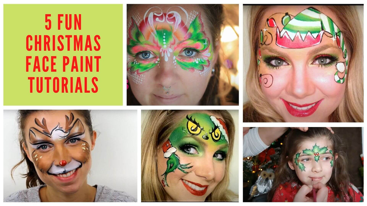 5 Fun Christmas Face Paint Ideas - Face Paint Shop Australia