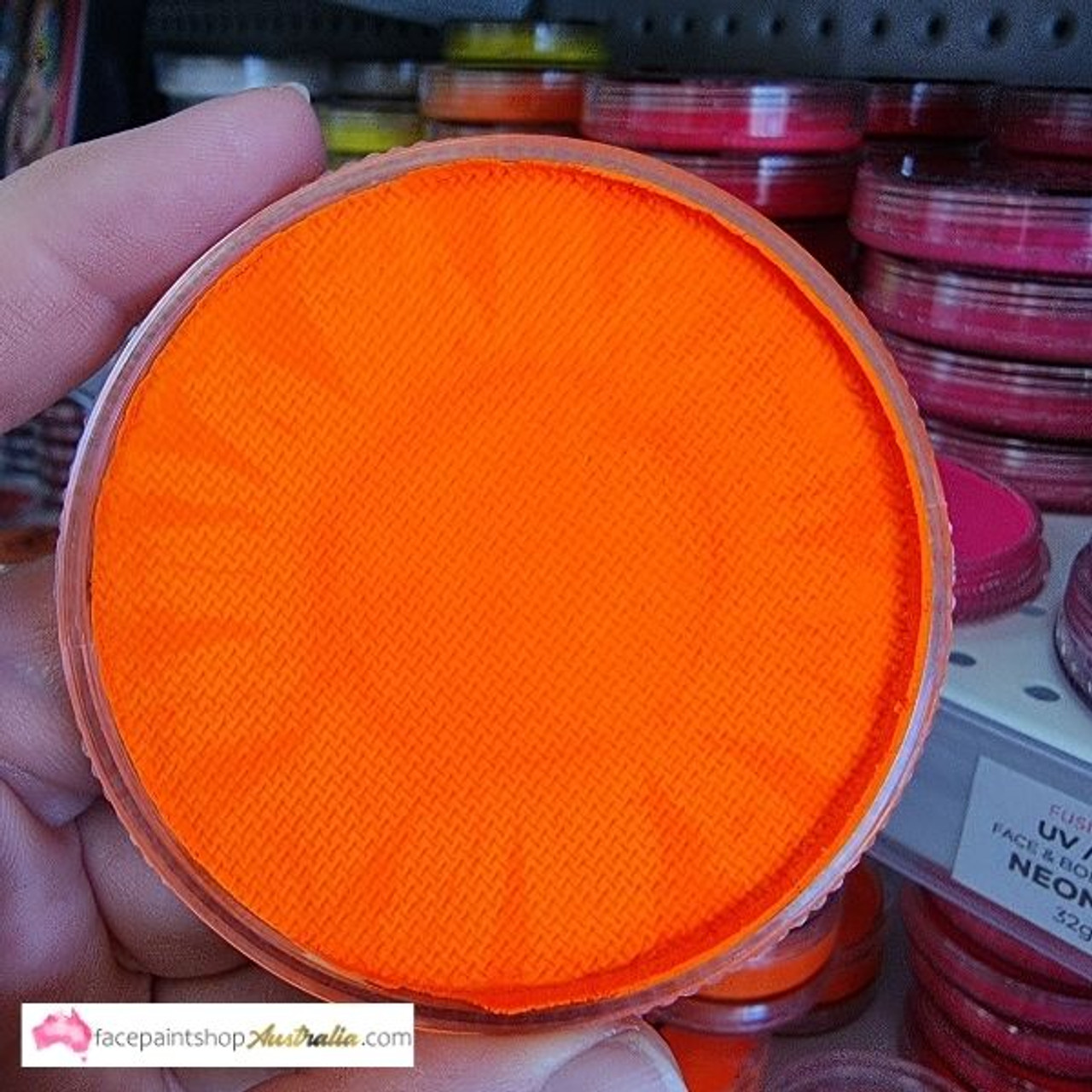 FX UV NEON ORANGE by Fusion Body Art face paint 32g - Face Paint Shop Australia