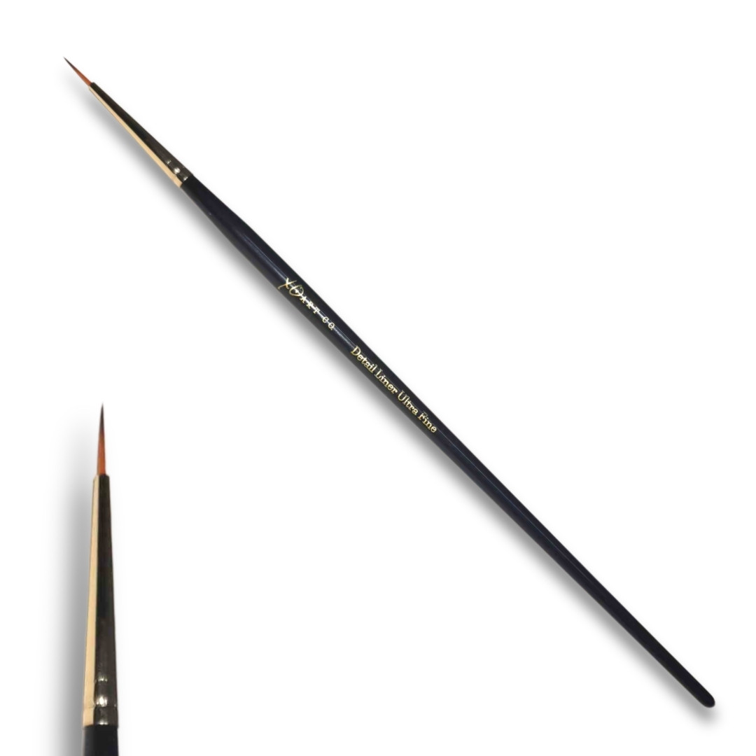 XO DETAIL LINER BRUSH ULTRA FINE - Face Paint Brush Pro Series | XO Art ...