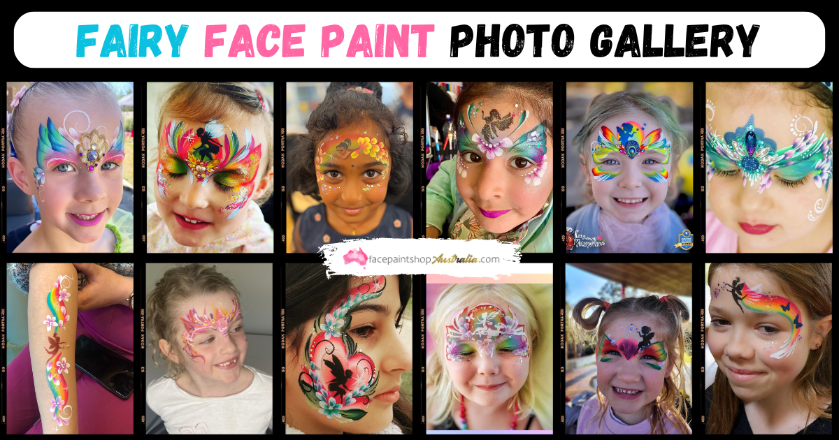 Face Paint Colour Swatches - Pink - Face Paint Shop Australia