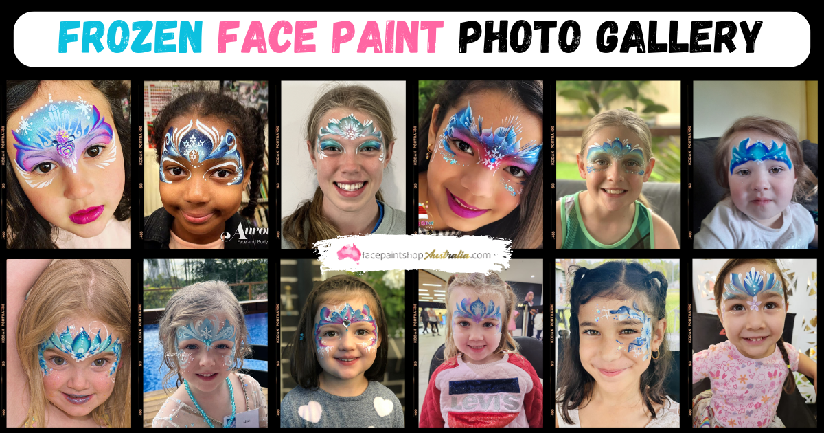 Frozen Face Paint Ideas to Inspire - Face Paint Shop Australia