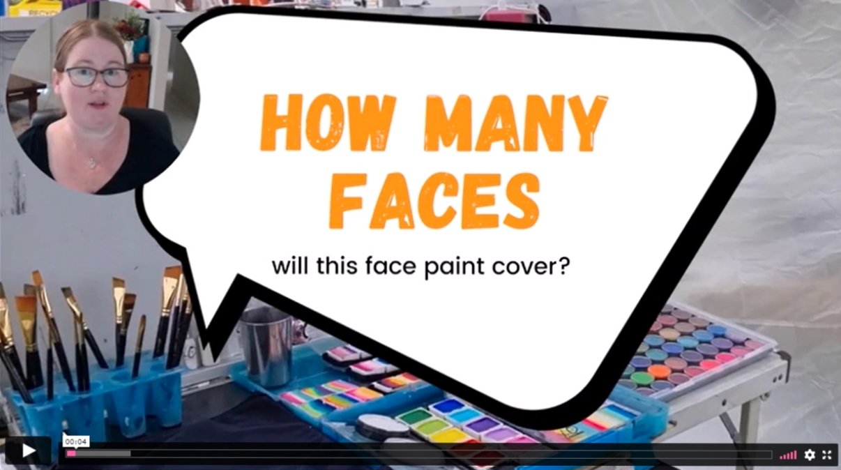 How Many Faces Can I Paint With...? - Face Paint Shop Australia