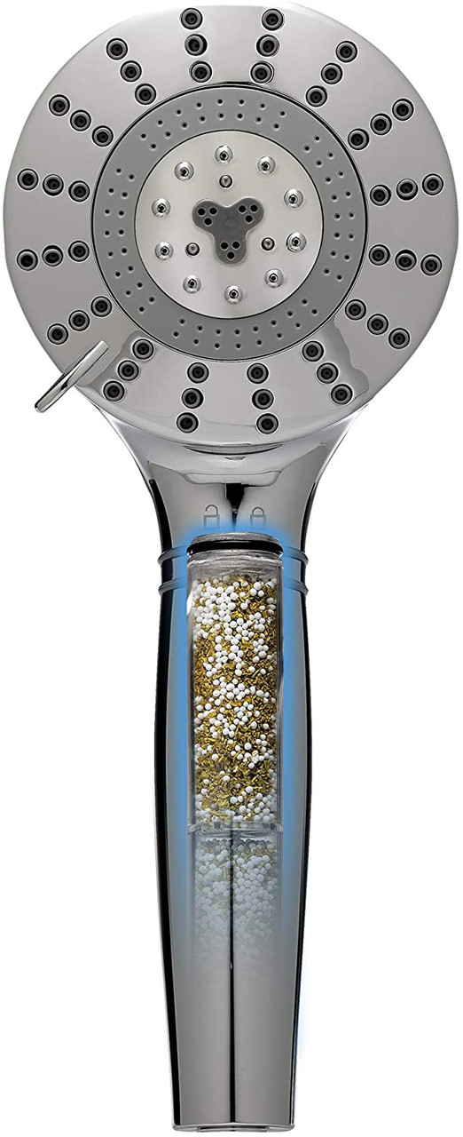 Sprite Hand-Held Shower Head - 7 Unique Setting - Purestream Water Filters