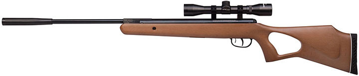 Benjamin Titan Np (Wood)Nitro Piston Powered Break Barrel Air Rifle ...