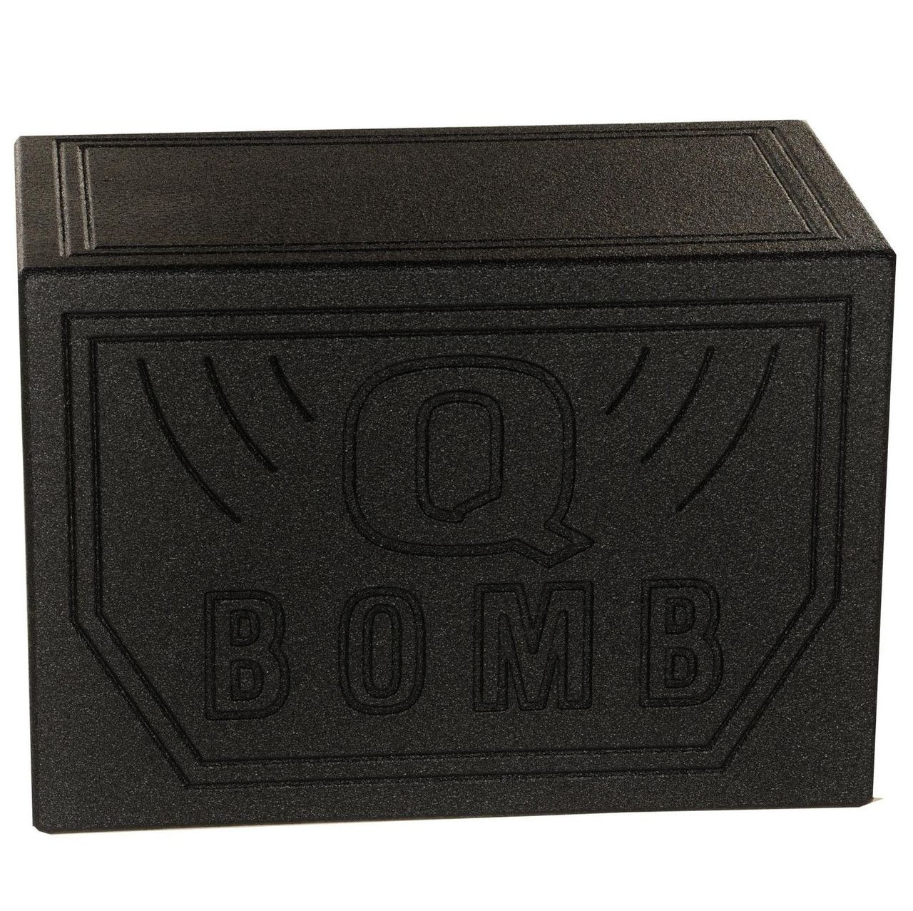 New Q-Power 10" Single Vented QBOMB Box Enclosure, Spray Liner (R ...