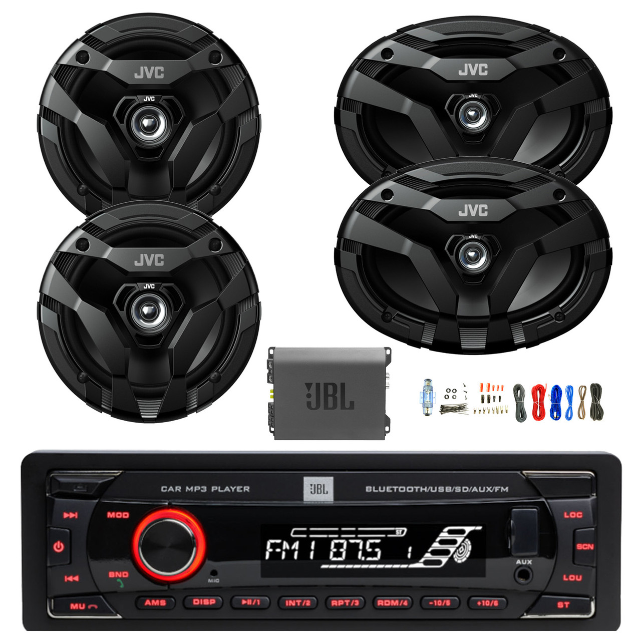 JBL Celebrity100 Single DIN Bluetooth FM Radio USB/AUX MP3 Stereo ...