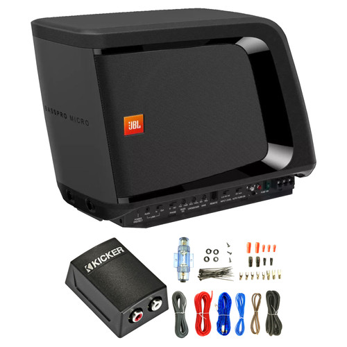 JBL BassPro Micro Dockable Class D 140 Watts RMS Powered Car Audio ...