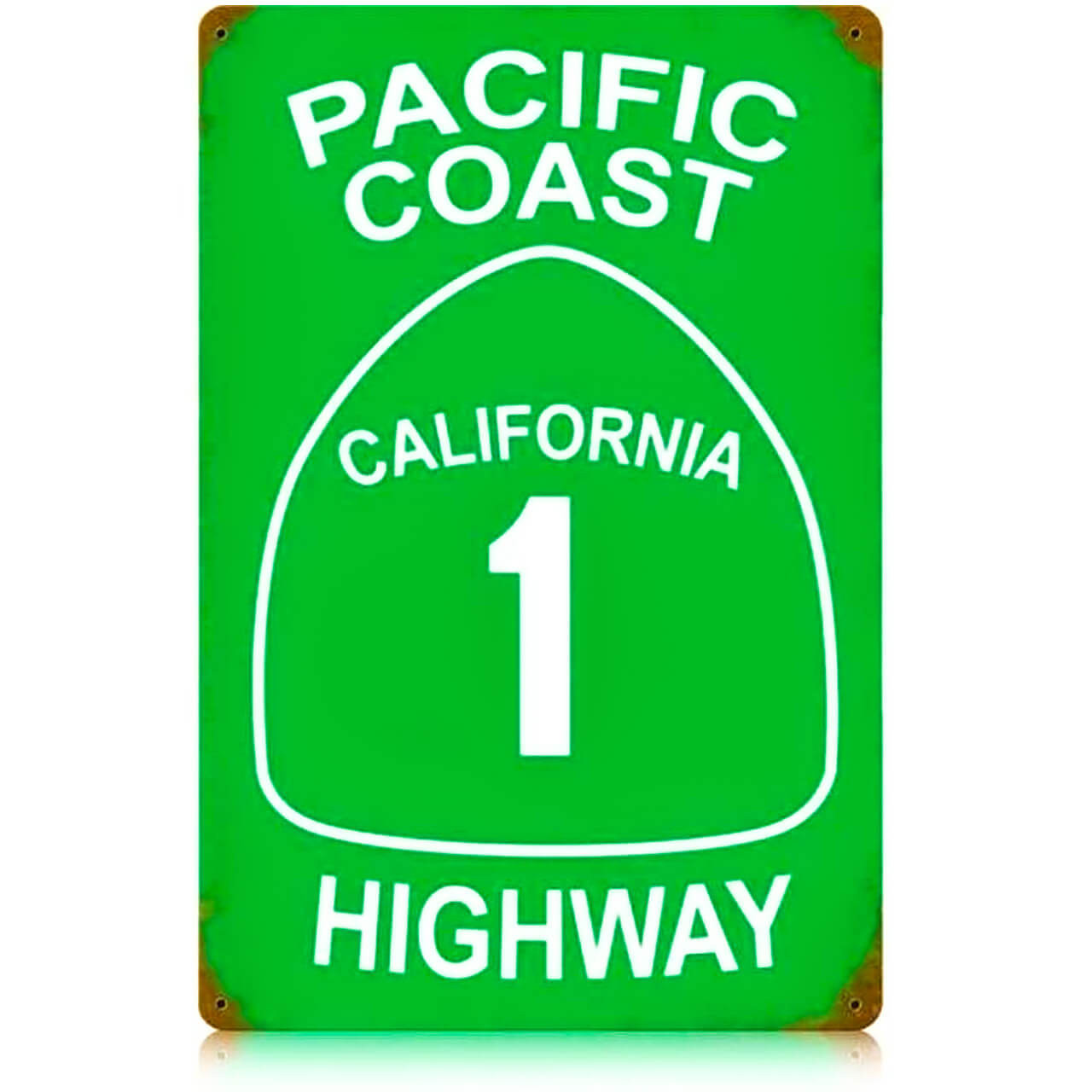 Vintage PCH Metal Sign 12 x 18 Inches