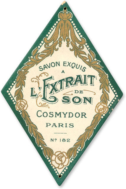 Vintage Savon Exquis Metal Sign 8 x 12 Inches