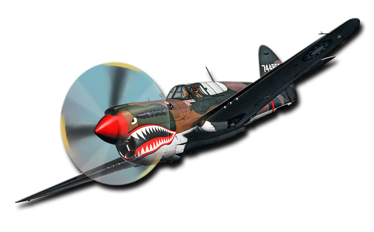 Flying Tiger Metal Sign 22 x 12 Inches