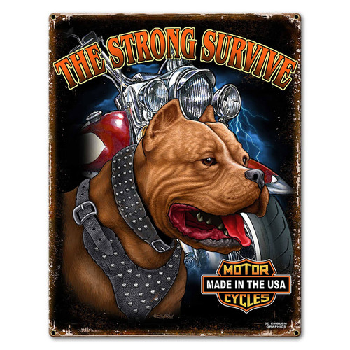 All American Metal Sign 14 x 14 Inches
