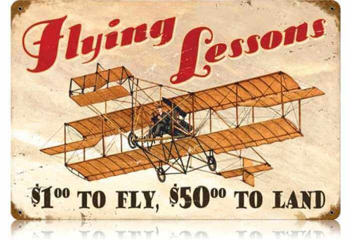 Great selection airplane/aviation signs made with US steel.