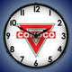 Conoco LED Lighted Wall Clock 14 x 14 Inches