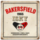 Vintage Bakersfield isky Metal Sign 12 x 12 Inches