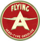 Retro Flying A Original Metal Sign 14 x 14 Inches