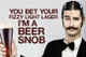 Beer Snob Metal Sign 18 x 12 Inches