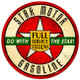 Star Motor Gasoline Round Metal Sign 14 x 14 Inches