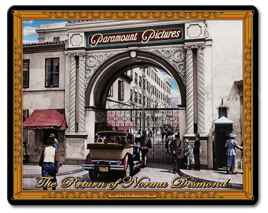 Movie Studios Metal Sign 30 x 24 Inches