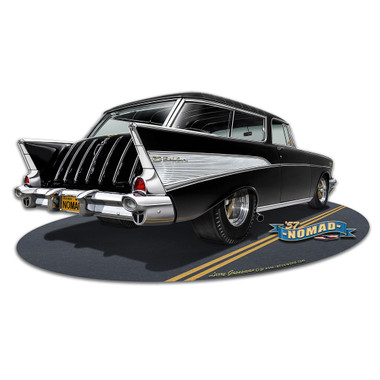 1957 Nomad Metal Sign 22 x 12 Inches
