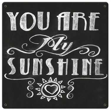 My Sunshine Metal Sign 12 x 12 Inches