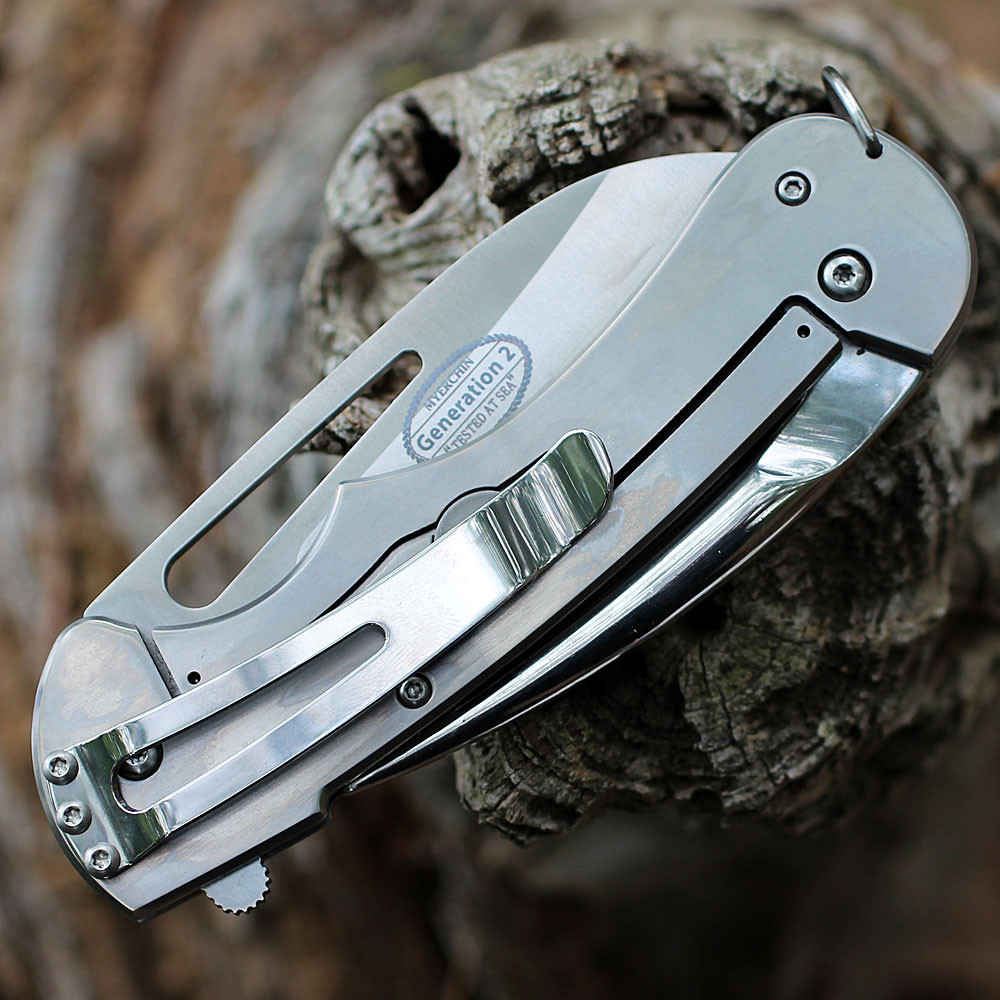Myerchin Titanium Captain Rigging Knife, Generation 2