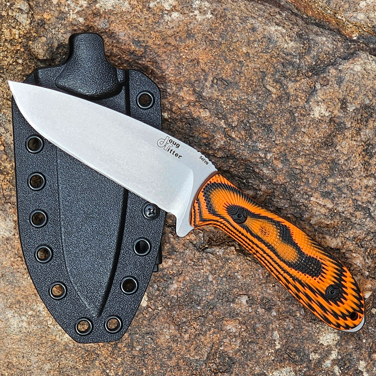 Doug Ritter RSK® Mk3-G2 - Knifeworks Exclusive - Orange & Black G ...