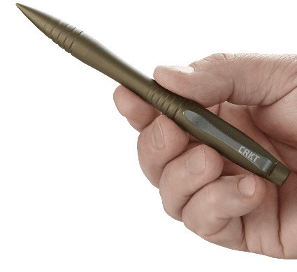 CRKT TPENWOD Williams Defense Pen, 6" OD Green Aluminum Body