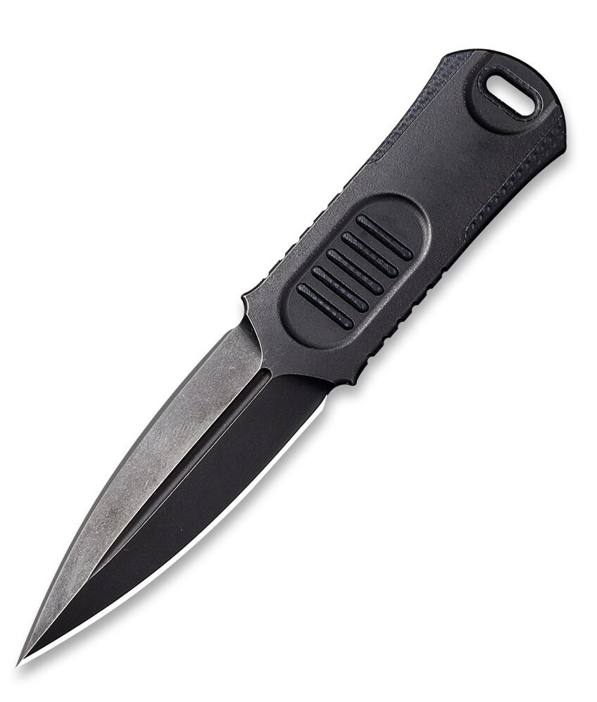 WE Knife Co. Oss Dagger Neck Knife - Black G-10 (2.22" CPM-20CV)