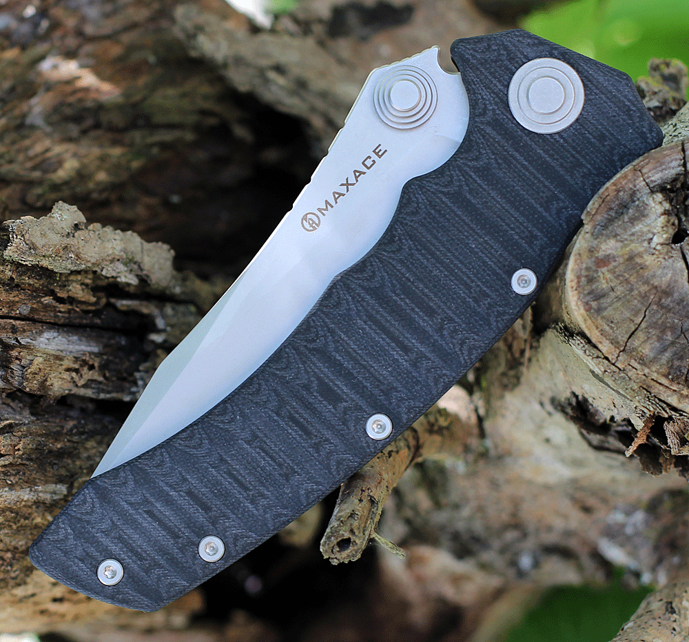 Maxace Sandstorm K | Black G-10 MCK01 | Knifeworks