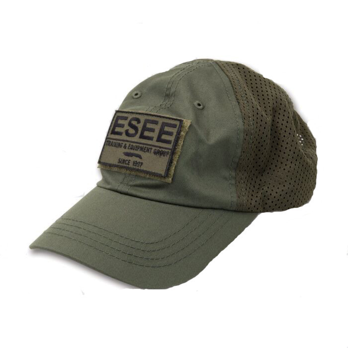 ESEE Adventure Baseball Cap w/ Logo Velcro Patch - OD Green