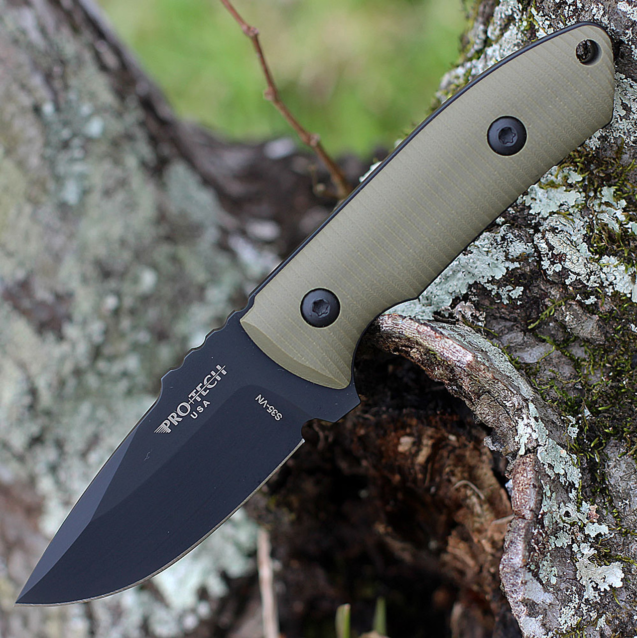Pro Tech Sbr Fixed Lg511 Green Knifeworks