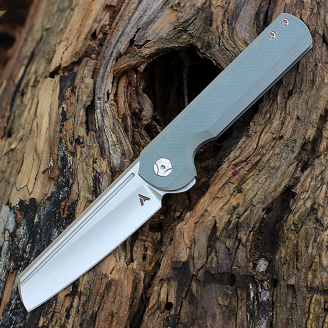 Arcform Slimfoot ARC-121 | Titanium + Gray G10 - Knifeworks